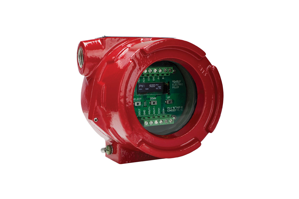 Electric Pilot Requires Correctly Specified Transmitter/Transducer | Kimray